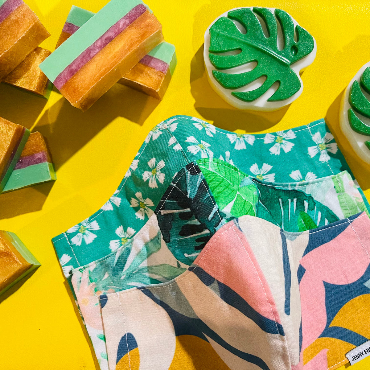 Monstera in Nature Mask – Jenny Eng Studio